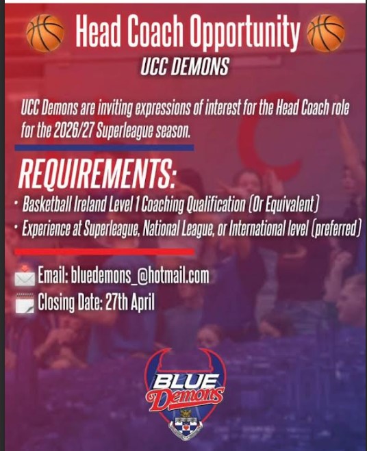 Blue Demons Basketball Club – Cork Ireland